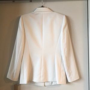 Alex Marie | Jackets & Coats | Alex Marie White Pinstripe Blazer Nwt ...